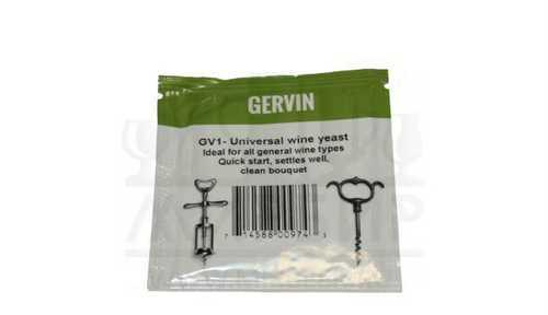 Винные дрожжи Gervin "Universal GV1", 5 г