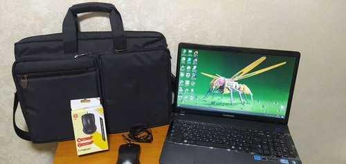 Игровой ноутбук Samsung + мышка + сумка