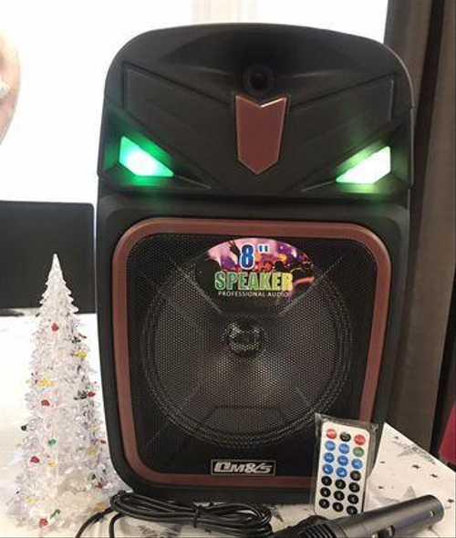 Портативная колонка bluetooth speaker 8" OM-802