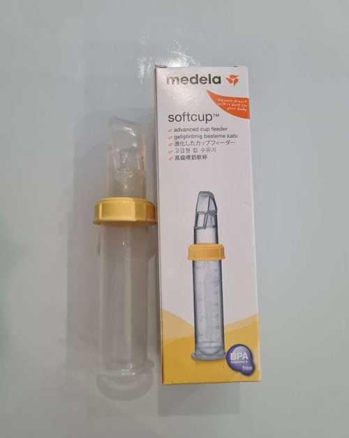 Поильник мягкая ложечка softcup medela