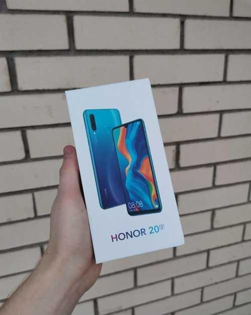 Honor 20s 6/128 Новый рст Белый