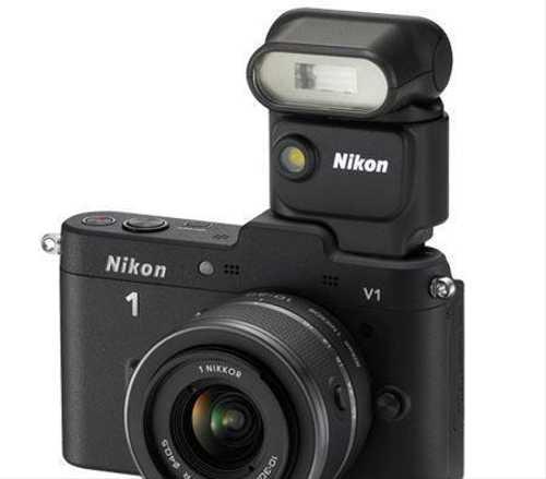 Топовая системная камера Nikon 1 V1 kit + SB-N5