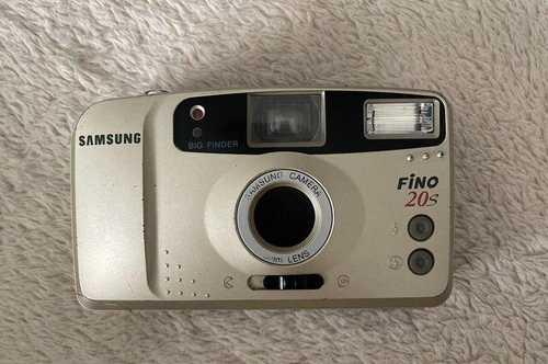 Плёночный фотоаппарат samsung fino 20s