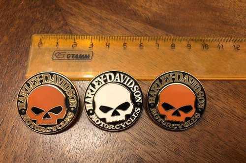 Значок Harley Davidson Willi G Skull