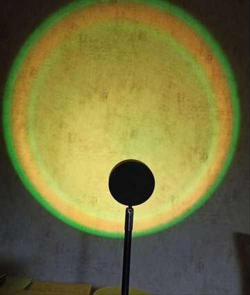 Светодиодная лампа с эффектом заката Sunset Lump
