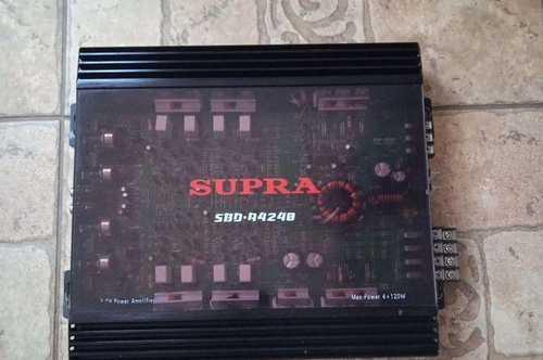 Supra sbd a4240 схема усилителя