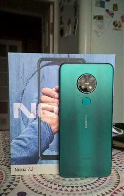Nokia 7.2 64gb cyan green