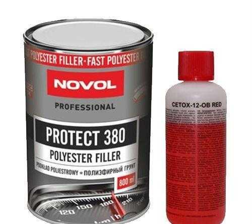Грунт novol protect 380 полиэфирный 1+1 0,8л+0,8л