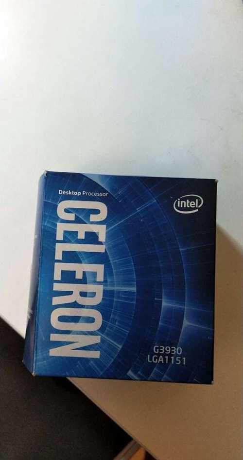 Процессор intel celeron g3930 box