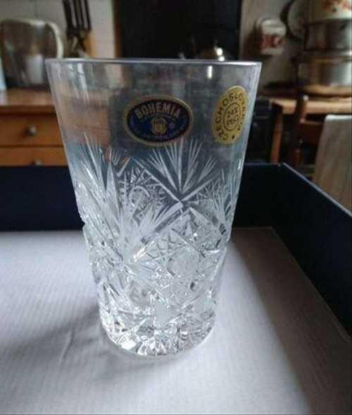 Хрустальные стаканы Bohemia