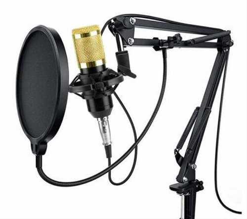 Студийный микрофон BM-800 со стойкой пантографом