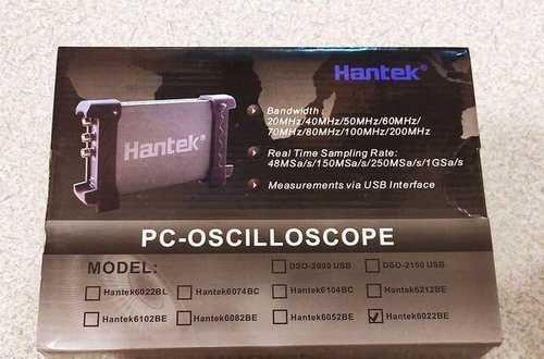 Usb осциллограф Hantek 6022BE