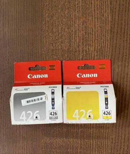 Картридж Canon CLI-426GY, CLI-426Y