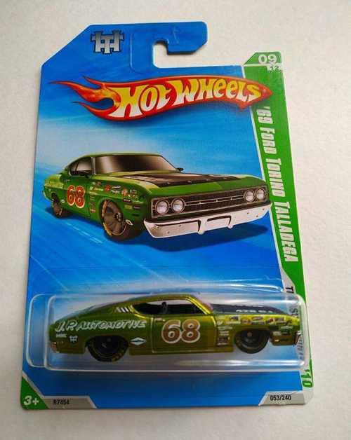 Hot wheels 69 ford torino Talladega STH