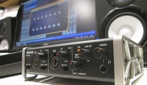 Внешняя звуковая карта tascam US-2x2