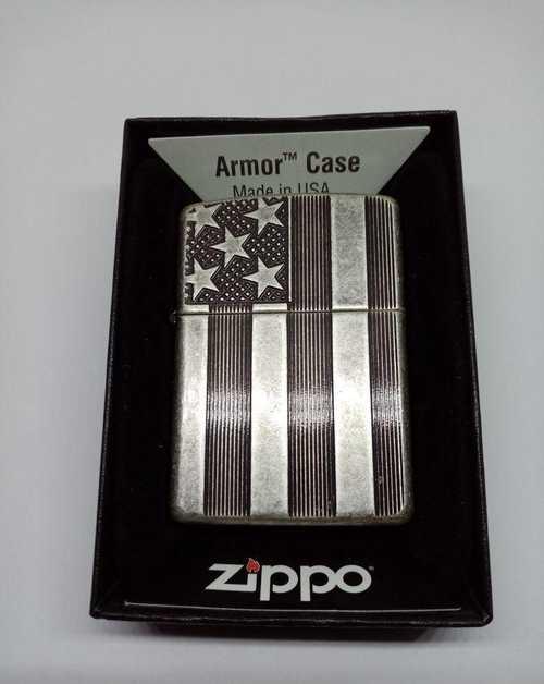 Зажигалка Zippo 28974 flag Armor