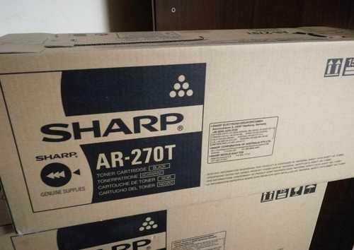 Оригинальный картридж sharp AR-270T