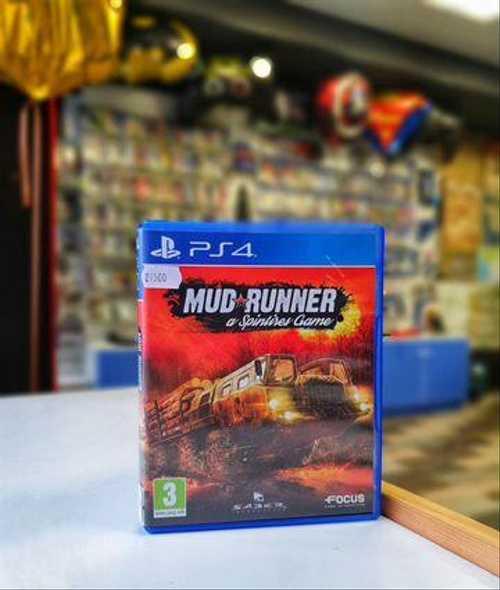 Spintires Mudrunner PlayStation 4 б.у