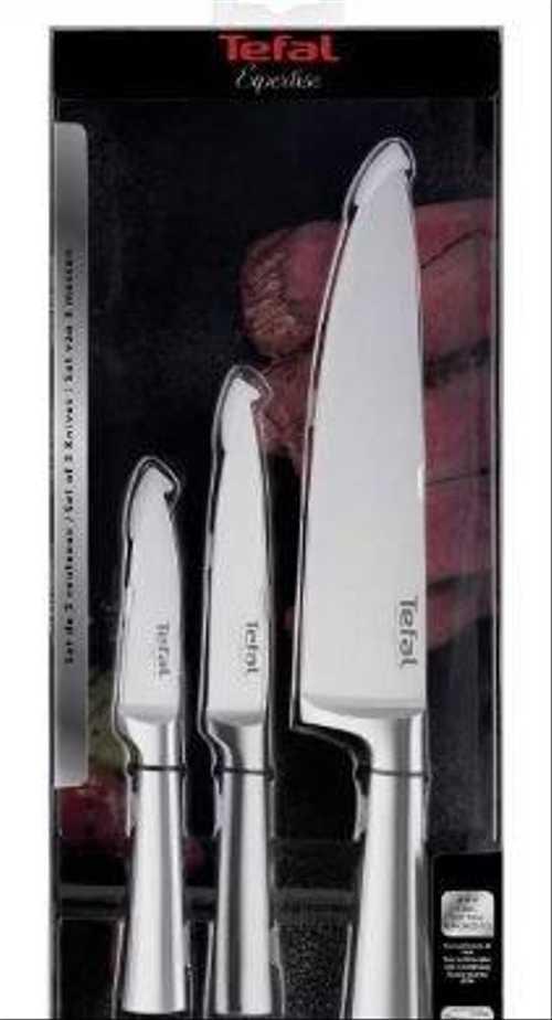 Набор кухонных ножей Tefal Expertise (3 ножа)