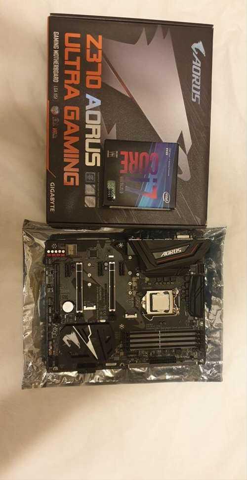 I7 8700k+z370 aorus ultra gaming