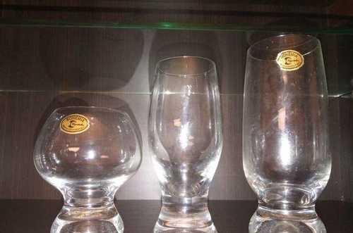 Чехословакия Богема рюмки бокалы стаканы