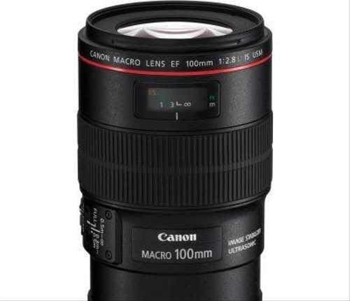 Объектив Canon EF 100mm f/2.8L Macro IS USM