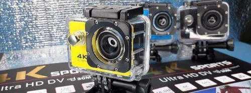 Экшн камеры Ultra Hd 4k Для экстримальной съёмки