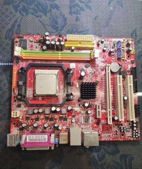 Готовый комплект AM2 MSI K9N6SGM-V + Athlon 64 X2
