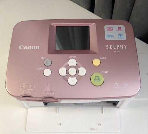 Принтер Canon Selphy cp760 новый Москва | Оргтехника и расходники ...