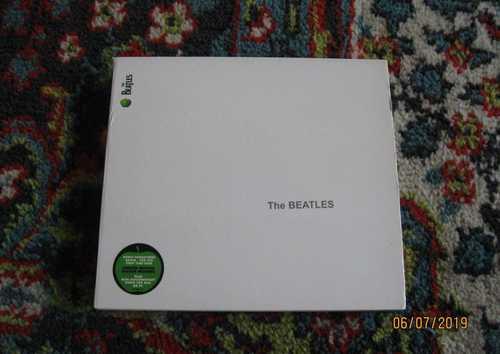 CD диск Beatles белый альбом