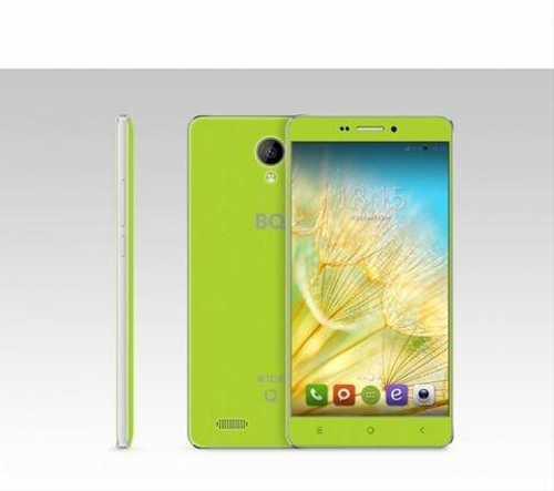 Смартфон BQ 5515 Green Android 5.1 MediaTek MT6735