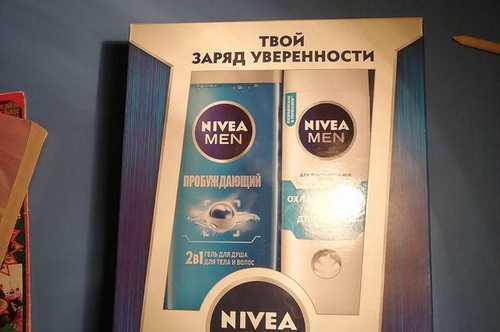 Набор Nivea гель для душа и пена для бритья