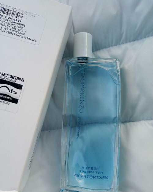 L eau par kenzo pour homme 100ml tester original