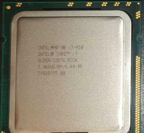 Процессор Intel core i7-950