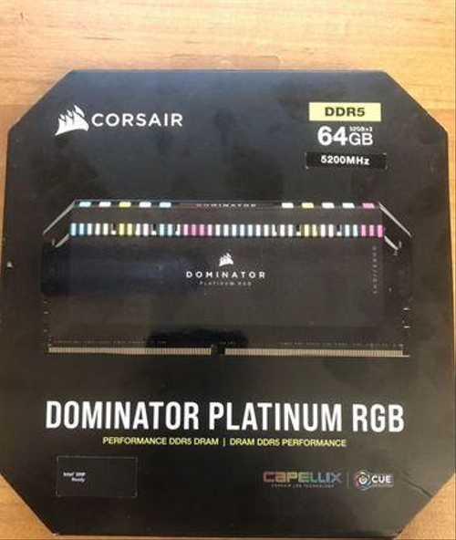 Corsair DDR5 2x32Gb 5200MHz CMT64GX5M2B5200C40
