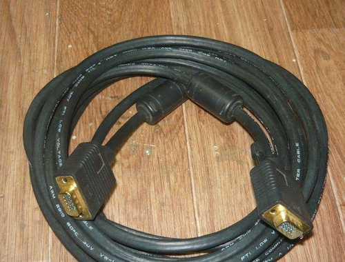 Computer VGA Cable AWM 2919 80C 30V VW-1 5 метров