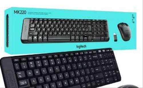 Клавиатура с мышью Logitech беспроводная