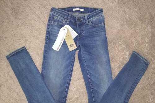 Новые женские джинсы Levis, оригинал,модель 711