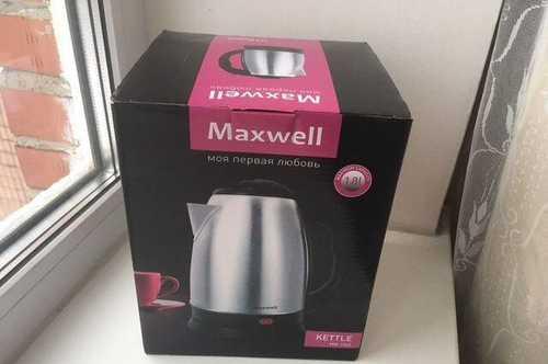 Чайник электрический новый Maxwell 1.8 литра