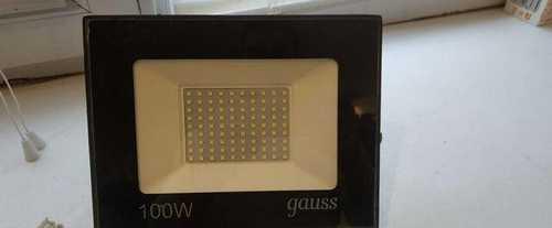 Прожектор светодиодный Gauss 100W 6600K IP65