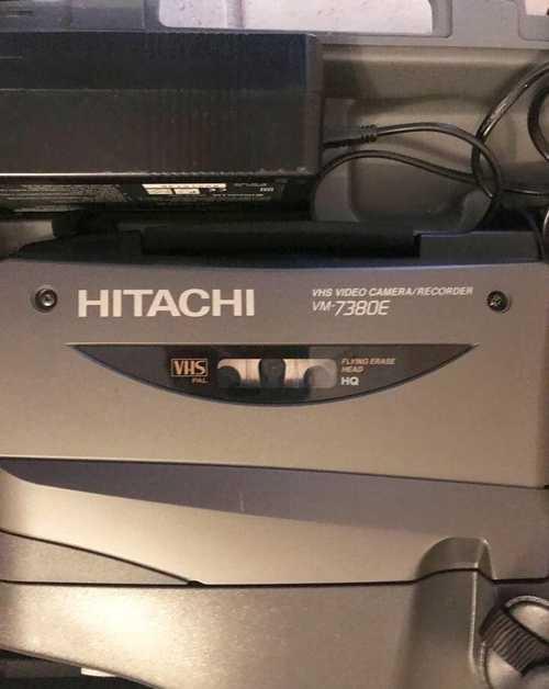 Видеокамера hitachi VM-7380E (VHS)