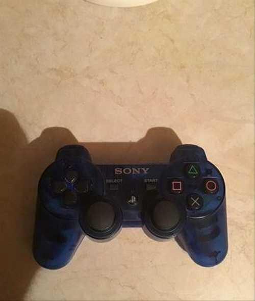 Dualshock 3 original clear blue (infamous 2)