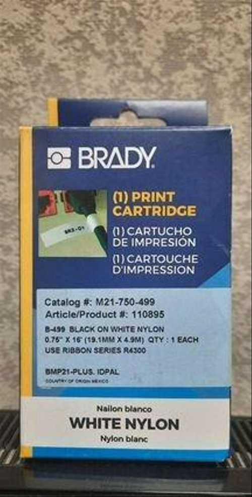 Катриджи Brady M21-750-499 и M21-500-499