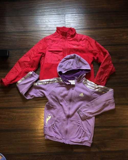 Спортивная кофточка Reebok и Adidas