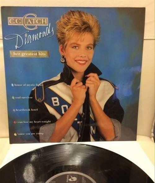 LP C.C.Catch"Diamonds-Her Greatest Hits"1988 Hansa