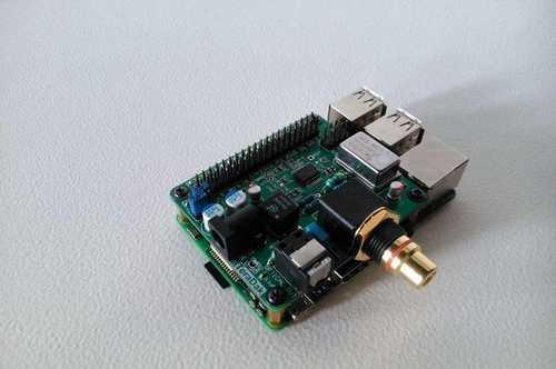 Raspberry Pi 3B, HiFi Digi+, micro sd 16Gb