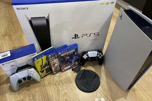 Sony PS5 с приводом +2й Dualsense
