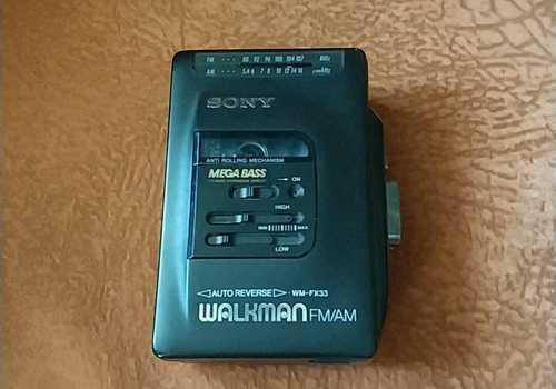 Кассетный плеер Sony Walkman wm-fx33