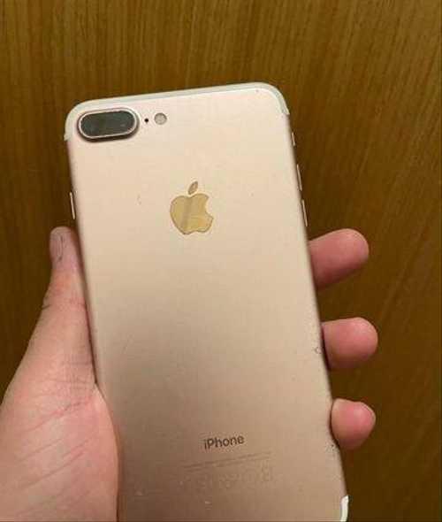 iPhone 7 plus 256gb золотой