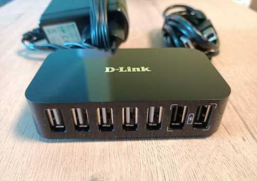 USB хаб D-Link DUB-H7